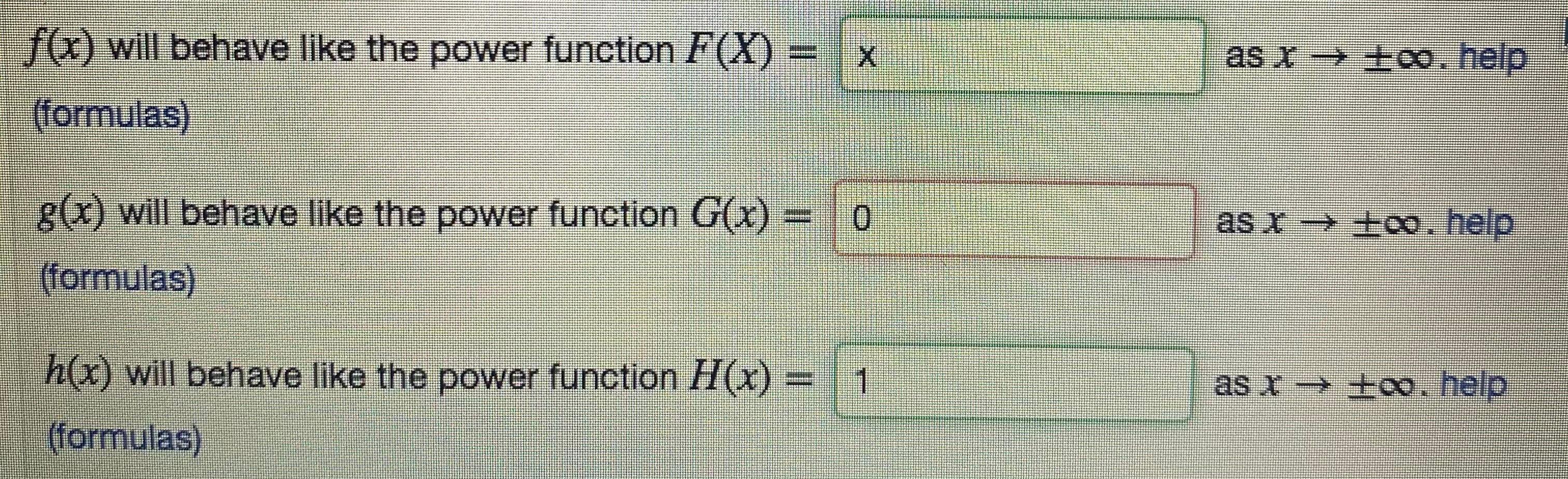 Solved Every rational function has long-run behavior (i.e., | Chegg.com