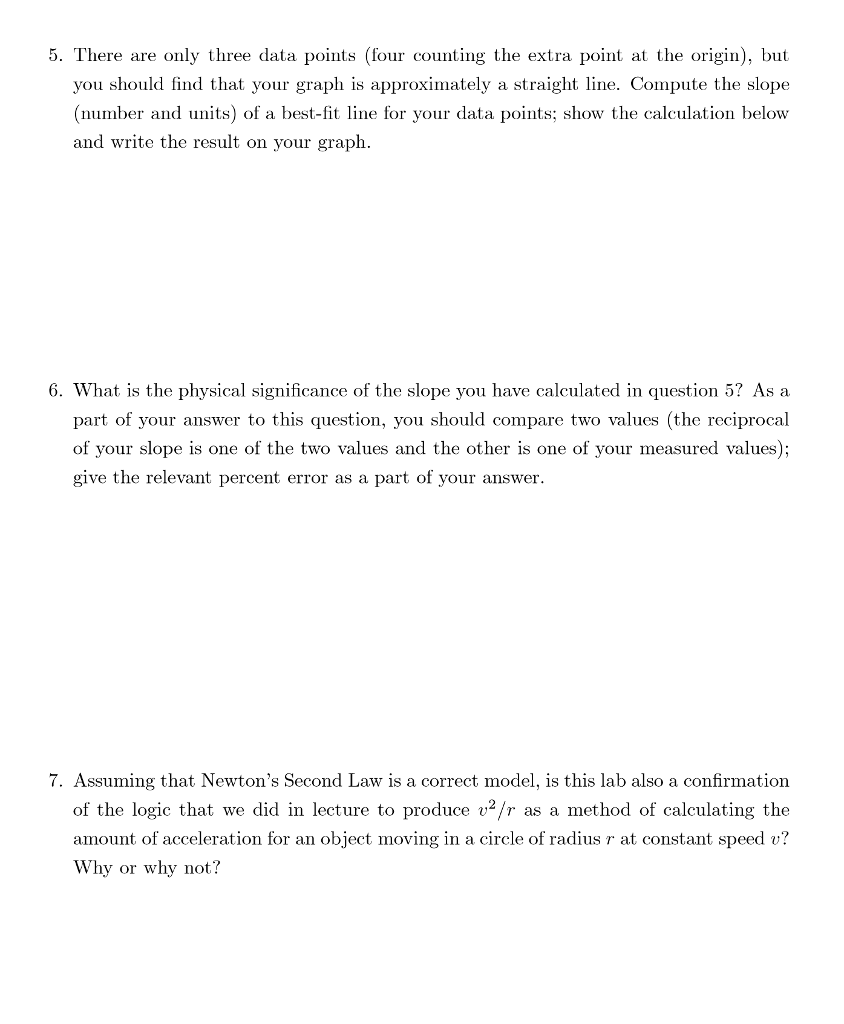 Solved EXPERIMENT 4: UNIFORM CIRCULAR MOTION Introduction: | Chegg.com