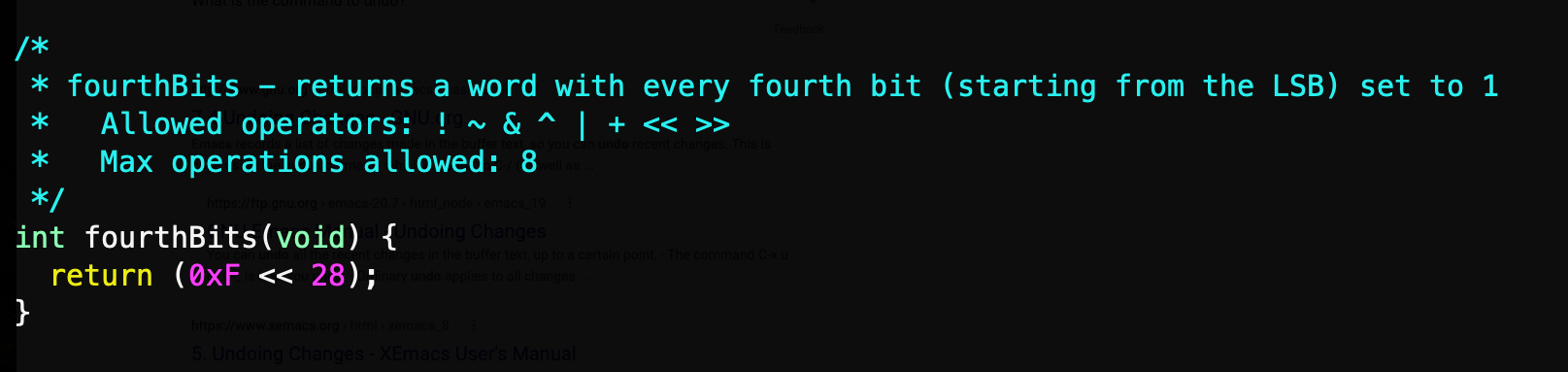 Solved How can I solve this in C? What I have in the return | Chegg.com