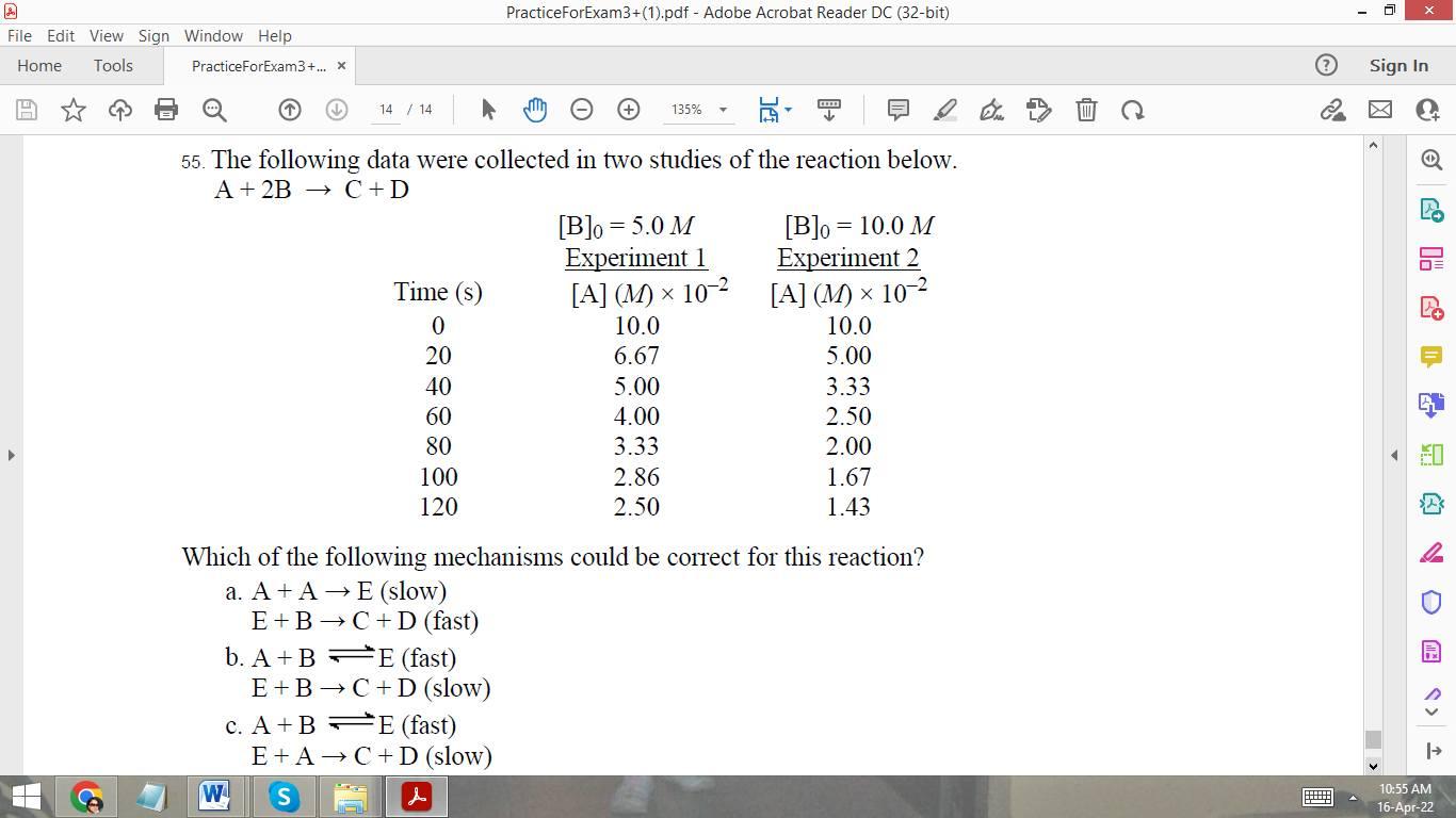Solved Practice ForExam3+(1).pdf - Adobe Acrobat Reader DC | Chegg.com