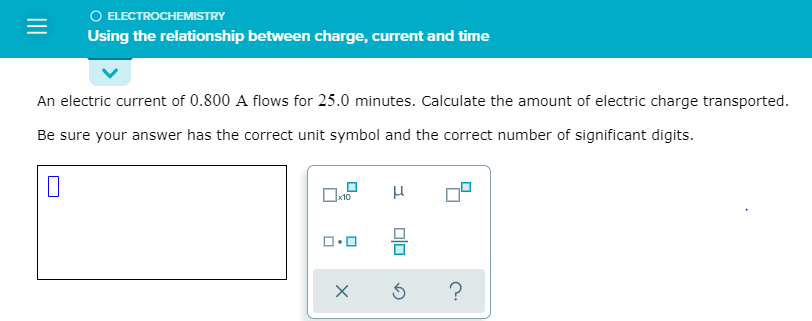 Solved O ELECTROCHEMISTRY Using the relationship between | Chegg.com