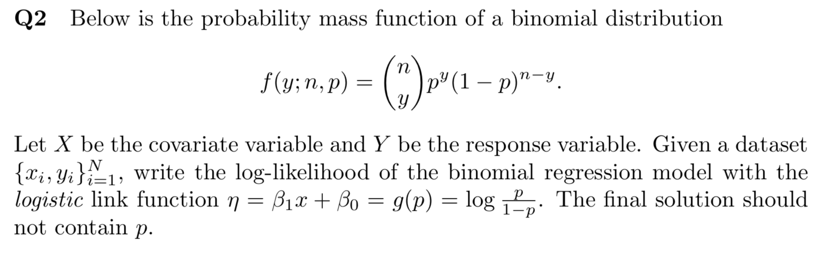 Solved Q2 Below is the probability mass function of a | Chegg.com