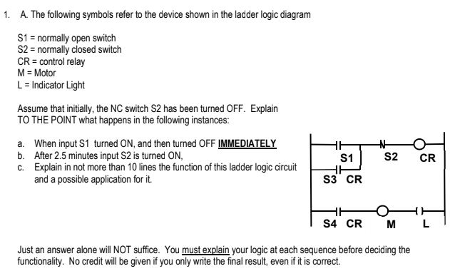 Solved . A. The following symbols refer to the device shown | Chegg.com