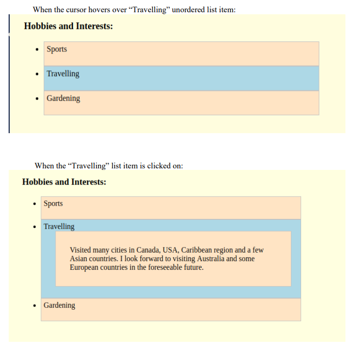 Solved modify the index.html page with the following new | Chegg.com