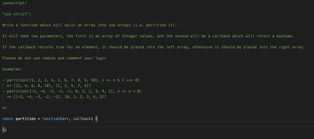 Solved javascript! "use strict"; Write a function which will | Chegg.com