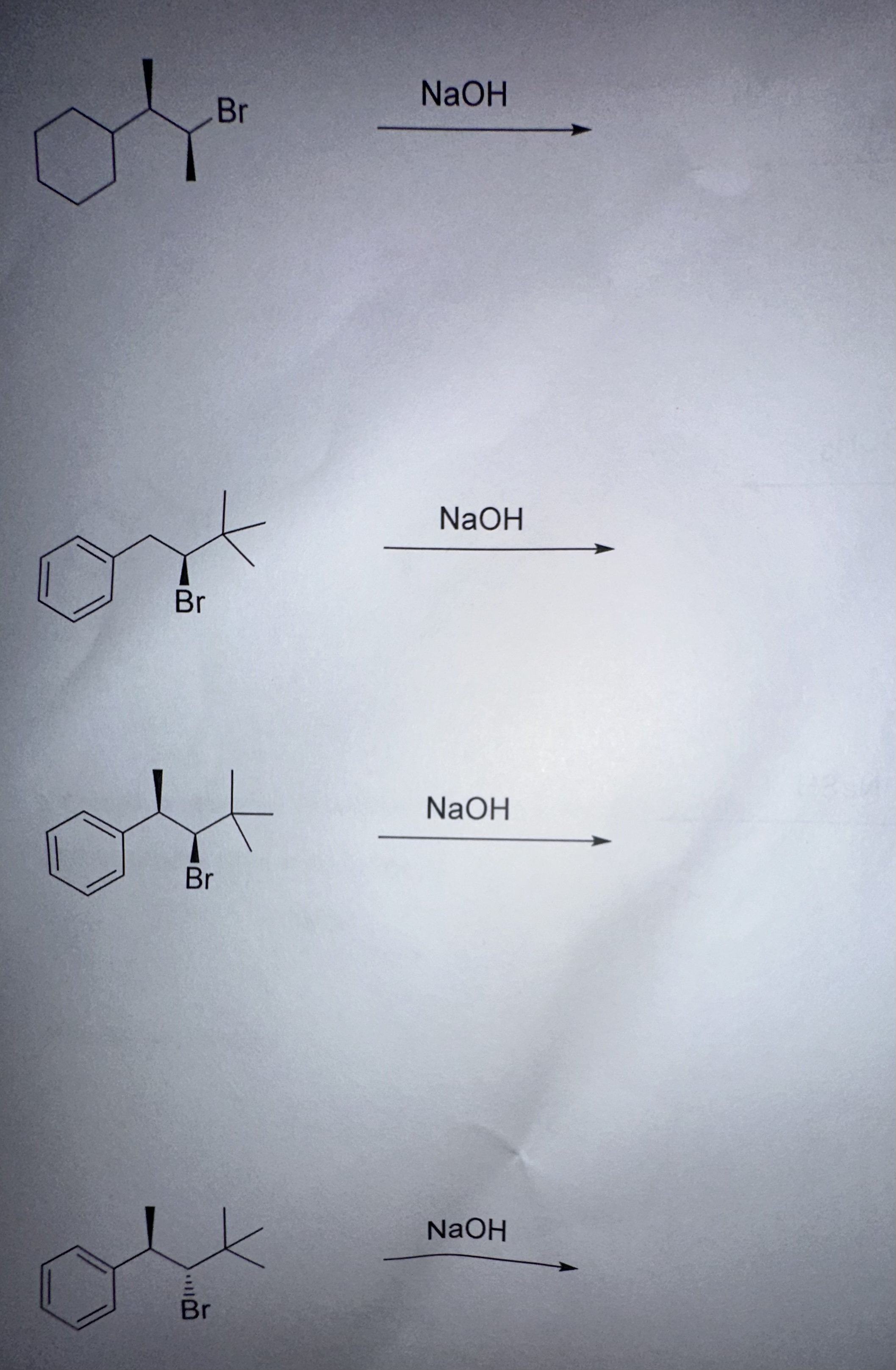 Solved Complete reactions. Provide only the major product | Chegg.com Solved Complete reactions. Provide only the major product | Chegg.com