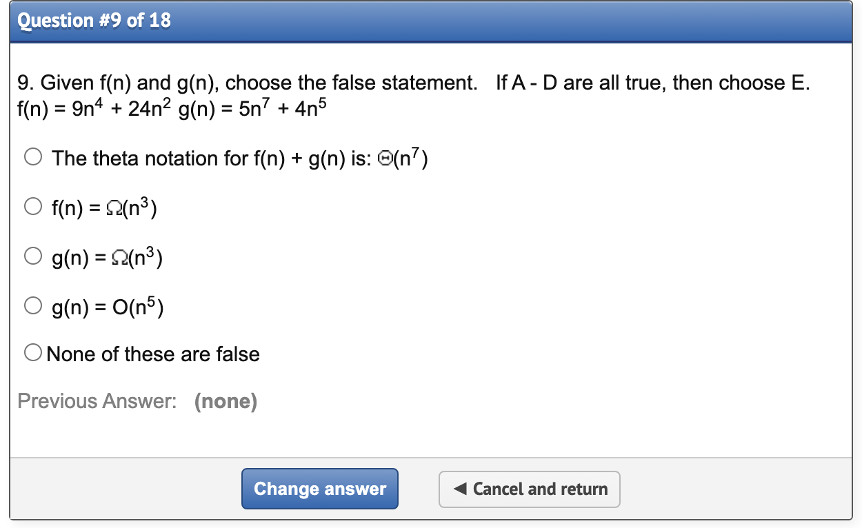 Solved 6. Find a theta notation for the following block of | Chegg.com
