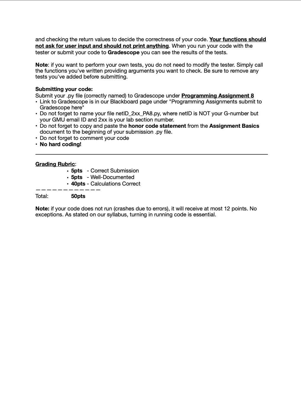 - CS 112 - Spring 2022 - Programming Assignment 8 | Chegg.com