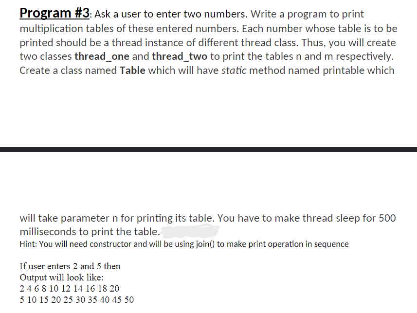 Solved Program #3: Ask a user to enter two numbers. Write a | Chegg.com
