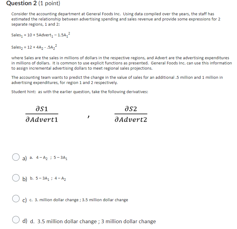 Solved Consider the accounting department at General Foods | Chegg.com