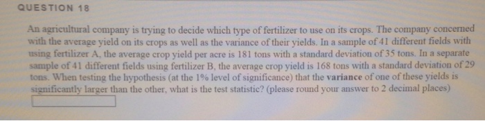 Solved State Ho and Ha and include any formulas used to | Chegg.com