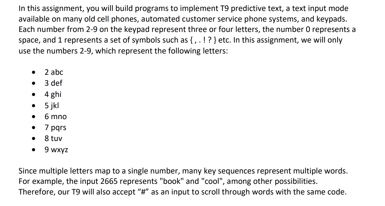 Solved In This Assignment You Will Build Programs To 