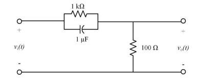 Solved Find the voltage transfer function and determine what | Chegg.com