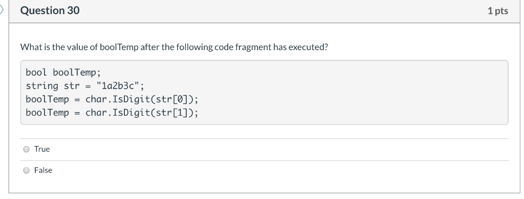 Solved Question 22 1 pts You can use a string's Value | Chegg.com