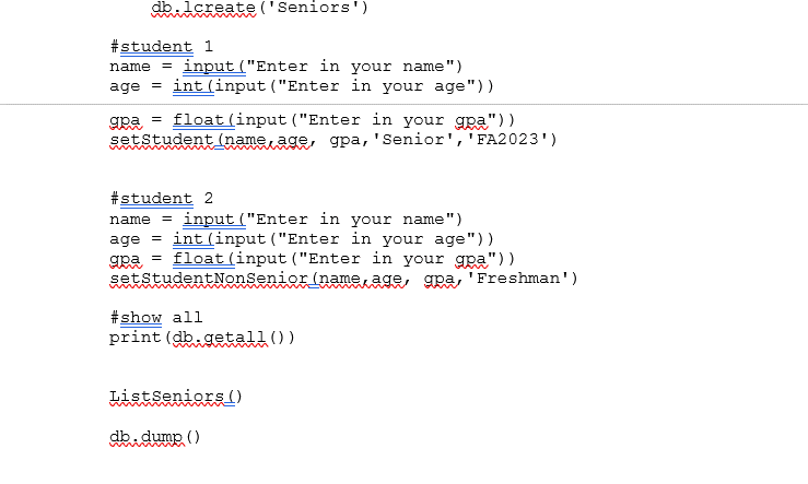 Solved Codes are provided, just want to implement the | Chegg.com