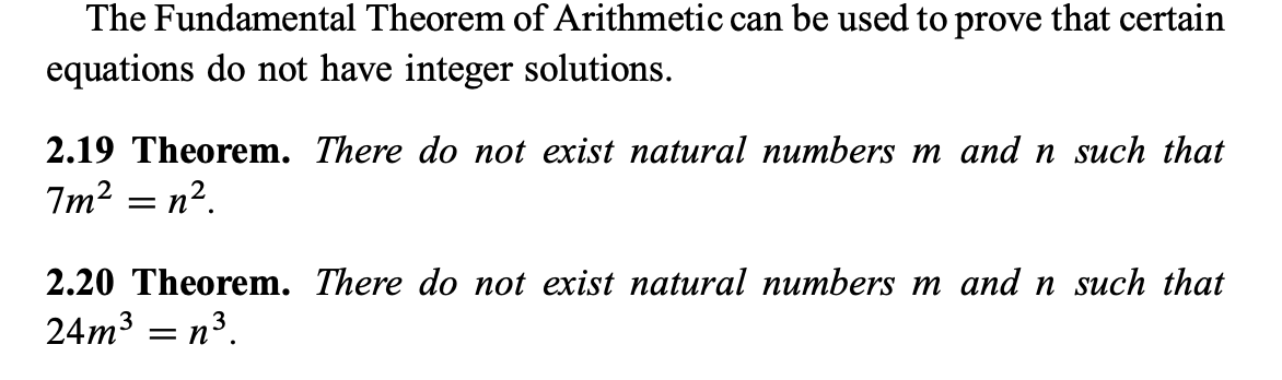 Solved The Fundamental Theorem of Arithmetic can be used to | Chegg.com