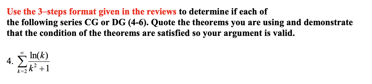 Solved Use the 3-steps format given in the reviews to | Chegg.com