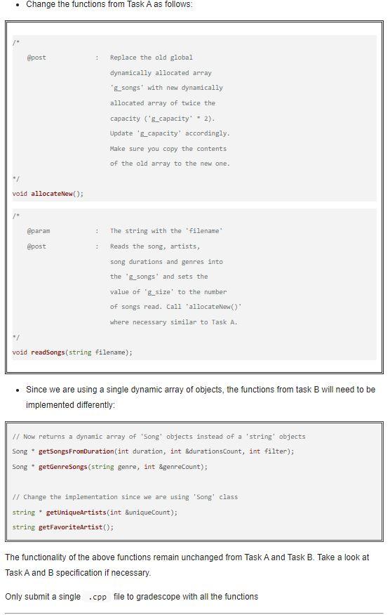 Solved Work incrementally! Work through the tasks | Chegg.com