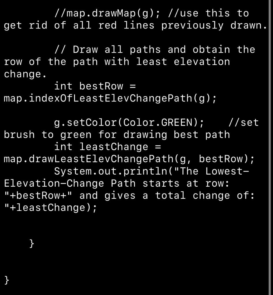 Solved Unit 2 Task: Mountain Paths Algorithm Background: In | Chegg.com