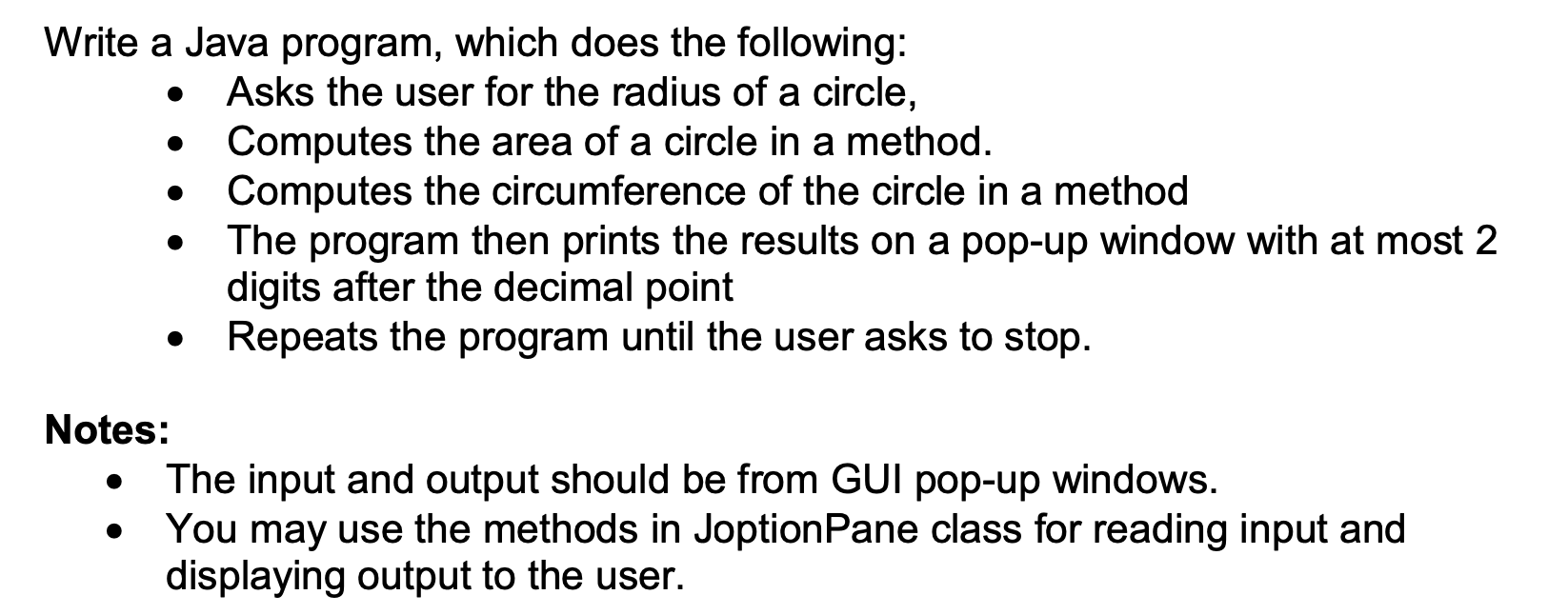 Solved URGENT-JAVA Programing Question ( I'm a beginner in | Chegg.com