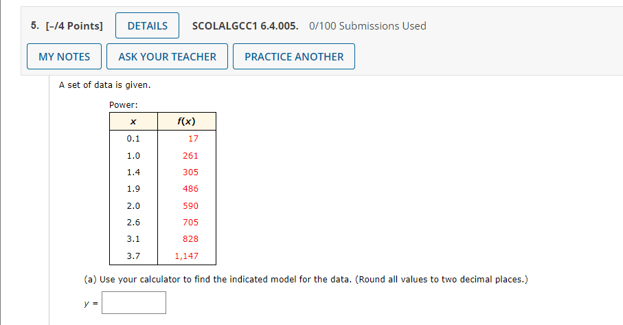 Solved 5. [-14 Points] DETAILS SCOLALGCC1 6.4.005.0/100 | Chegg.com