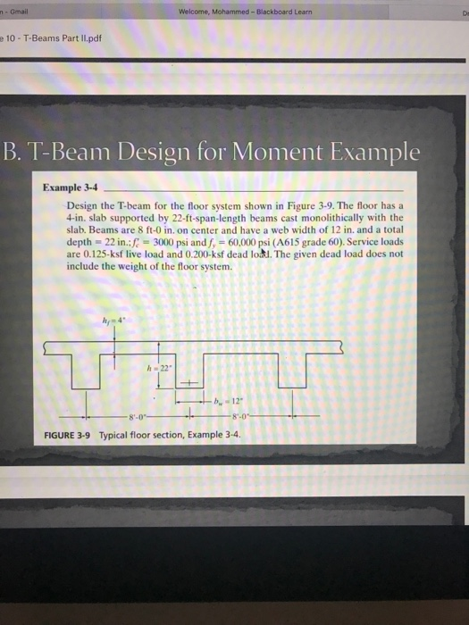 Solved Rework Example 3-4 with the following numbers: Floor | Chegg.com