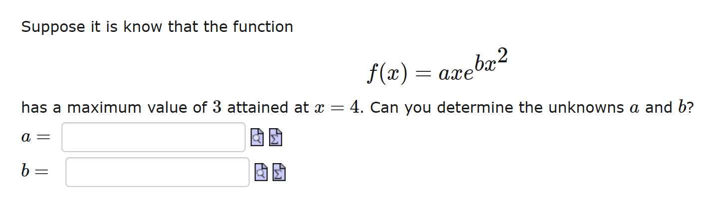 Suppose it is know that the function | Chegg.com