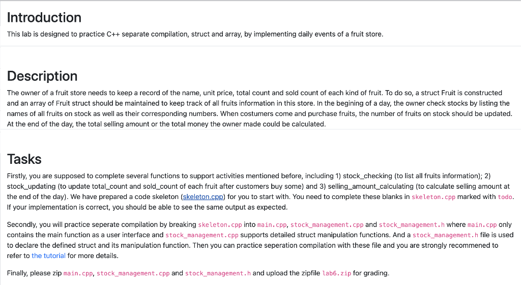 Solved Introduction This Lab Is Designed To Practice C 