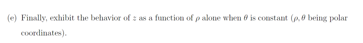Solved 5. ( §1.3 Exercise 2) Consider the function z:R2→R | Chegg.com