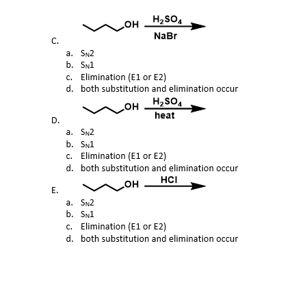 H2SO4 "OH 1-butanol NaBr Br + H2O + Na2SO4(aq) | Chegg.com