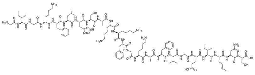 Solved Magainin II (see attached figure), is a compound | Chegg.com