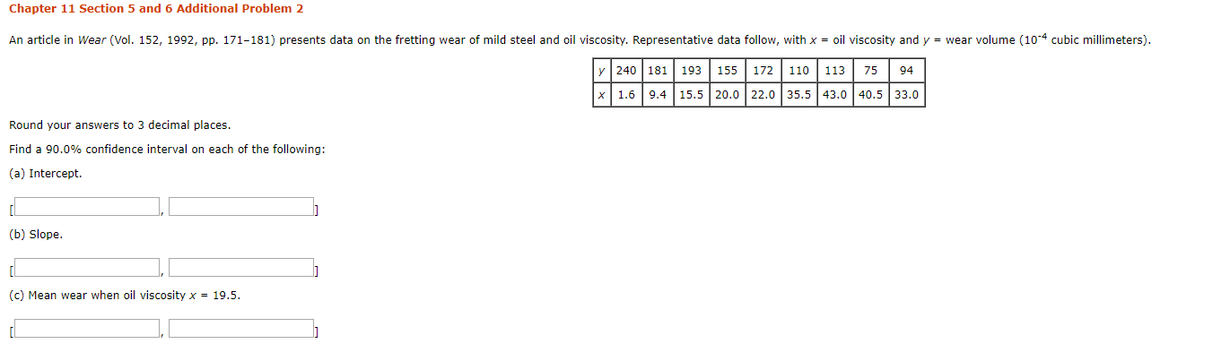 Solved Chapter 11 Section 5 and 6 Additional Problem 2 An | Chegg.com
