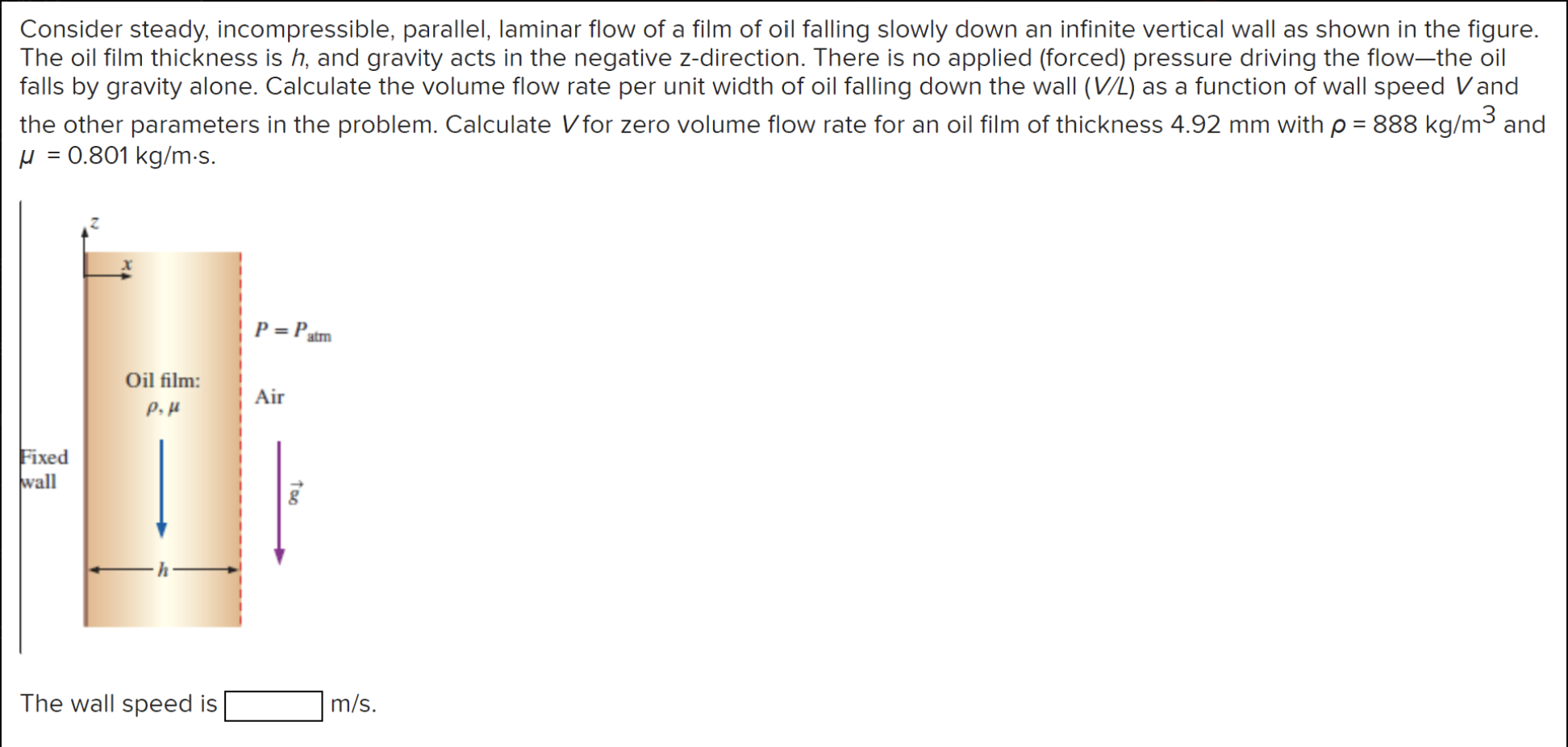 Solved Consider steady, incompressible, parallel, laminar | Chegg.com Solved Consider steady, incompressible, parallel, laminar | Chegg.com