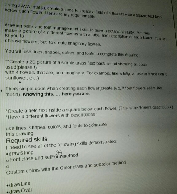 USING JAVA INTELIJA | Chegg.com