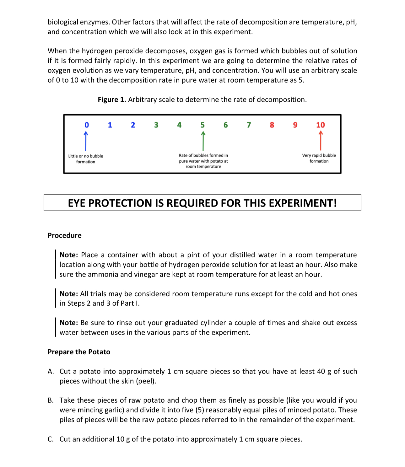 Introduction Hydrogen peroxide is a common chemical | Chegg.com