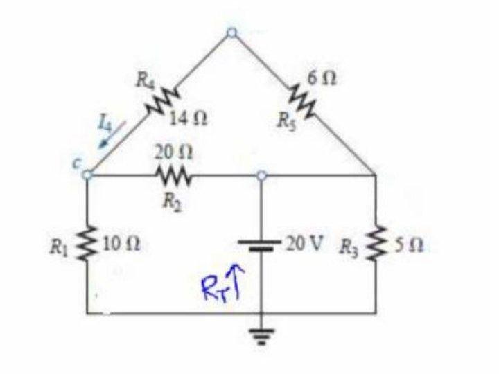 Solved Find the current 14 for the circuit in figure 3 using | Chegg.com