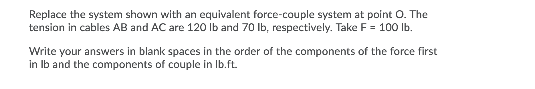 Solved Replace the system shown with an equivalent | Chegg.com