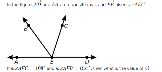 Solved In the figure, vec(ED) ﻿and vec(EA) ﻿are opposite | Chegg.com