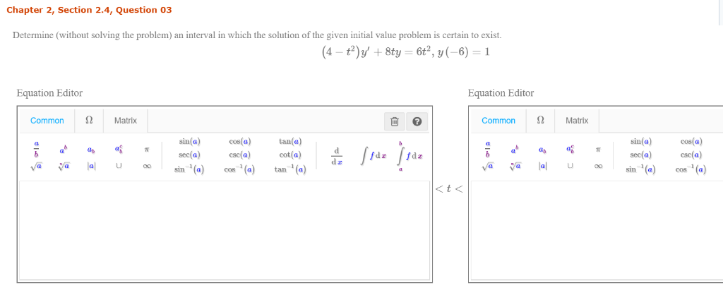 Solved Chapter 2, Section 2.4, Question 03 Determine | Chegg.com