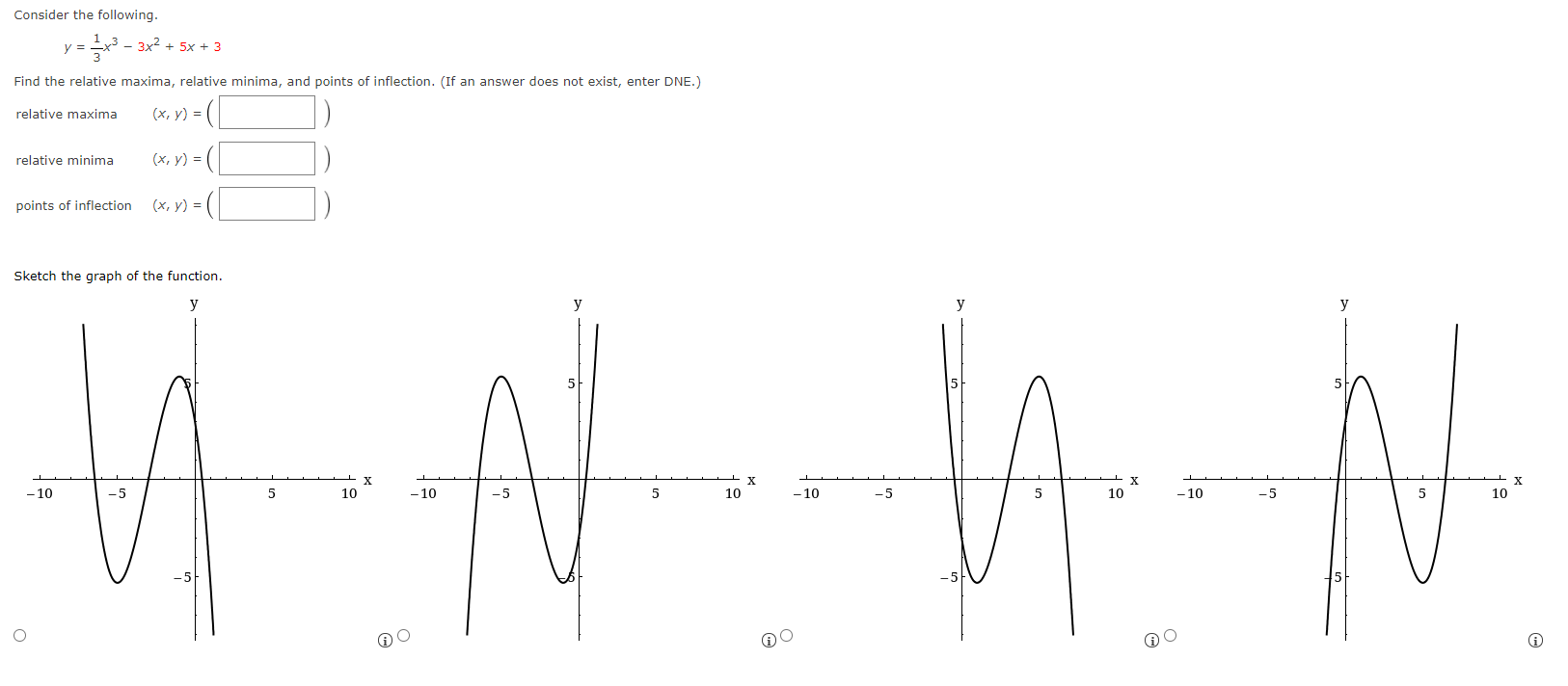 Solved A function and its graph are given. Use the second | Chegg.com