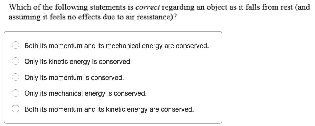 Solved Which of the following statements is correct | Chegg.com