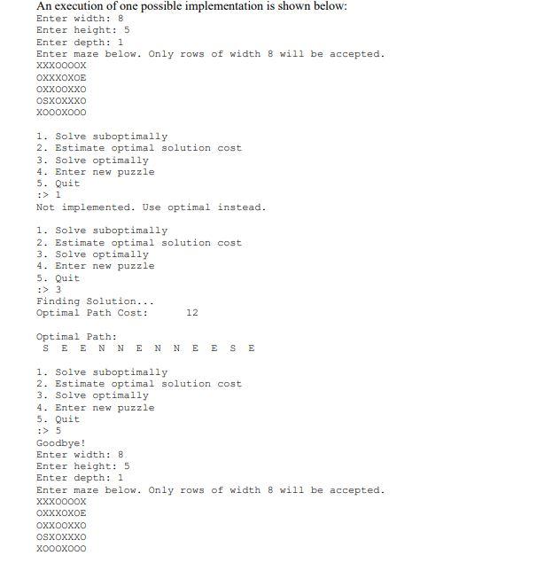 Solved This assignment deals with graphs and path-finding | Chegg.com