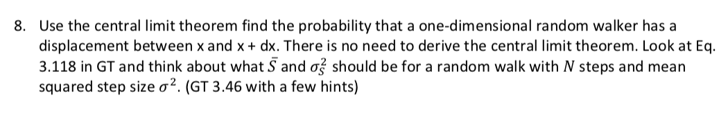 8. Use the central limit theorem find the probability | Chegg.com