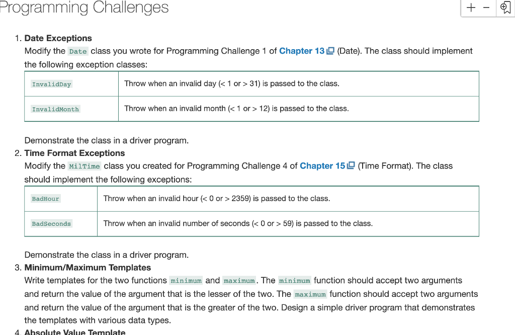 Solved Programming Challenges #5 (CH 16, page 1027) Write a | Chegg.com