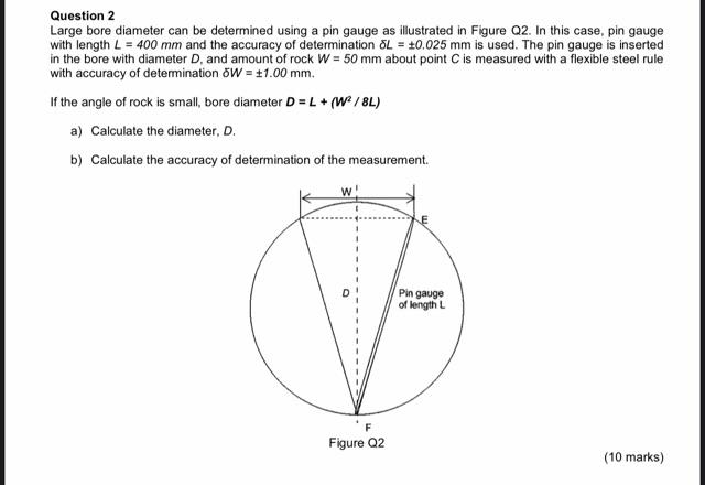 Gauge Bore Diameter