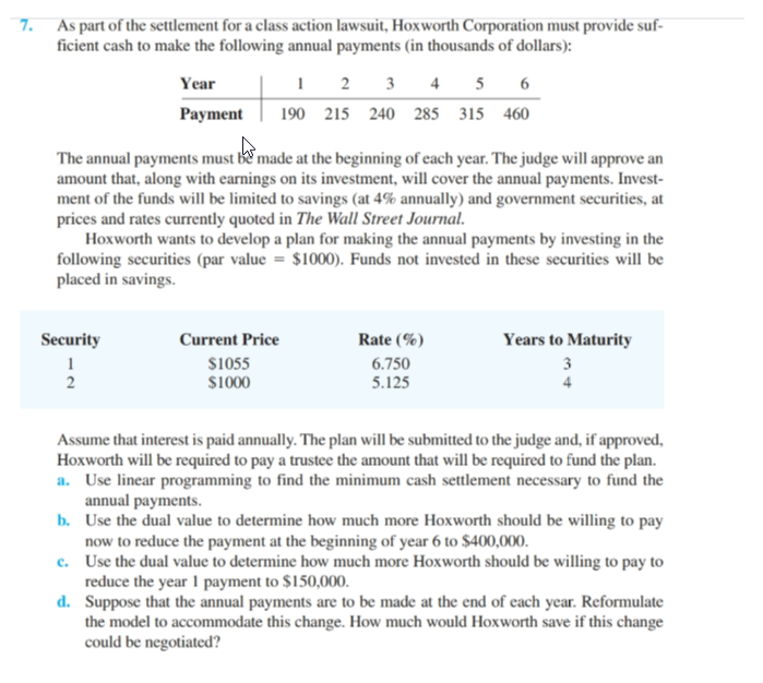 Solved Need solution to Problem 7 of Chapter 4 of the | Chegg.com