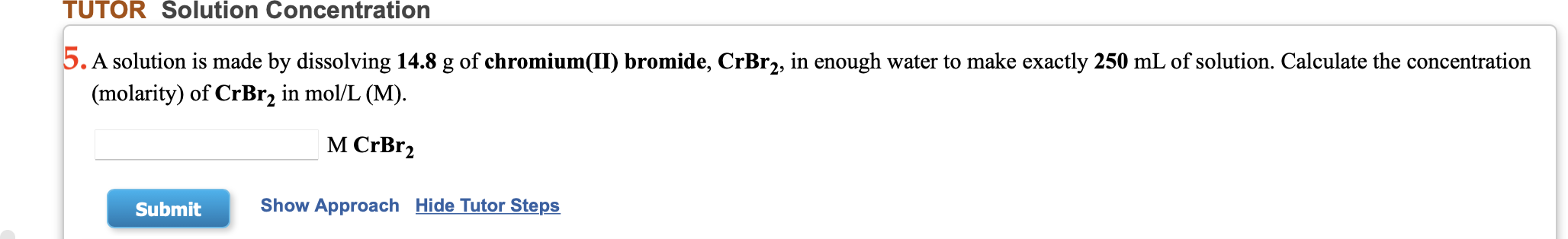 Solved TUTOR Limiting Reactants: Compare Reactant Moles 1. | Chegg.com