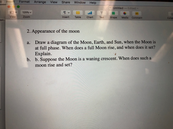 Solved it Insert Format Arrange View Share Window Help | Chegg.com