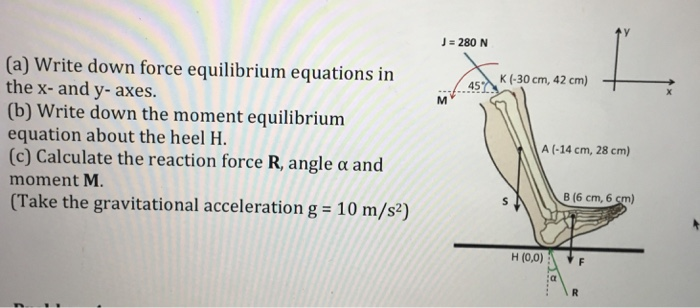 Solved Problem3 The shank-and-foot system during walking is | Chegg.com