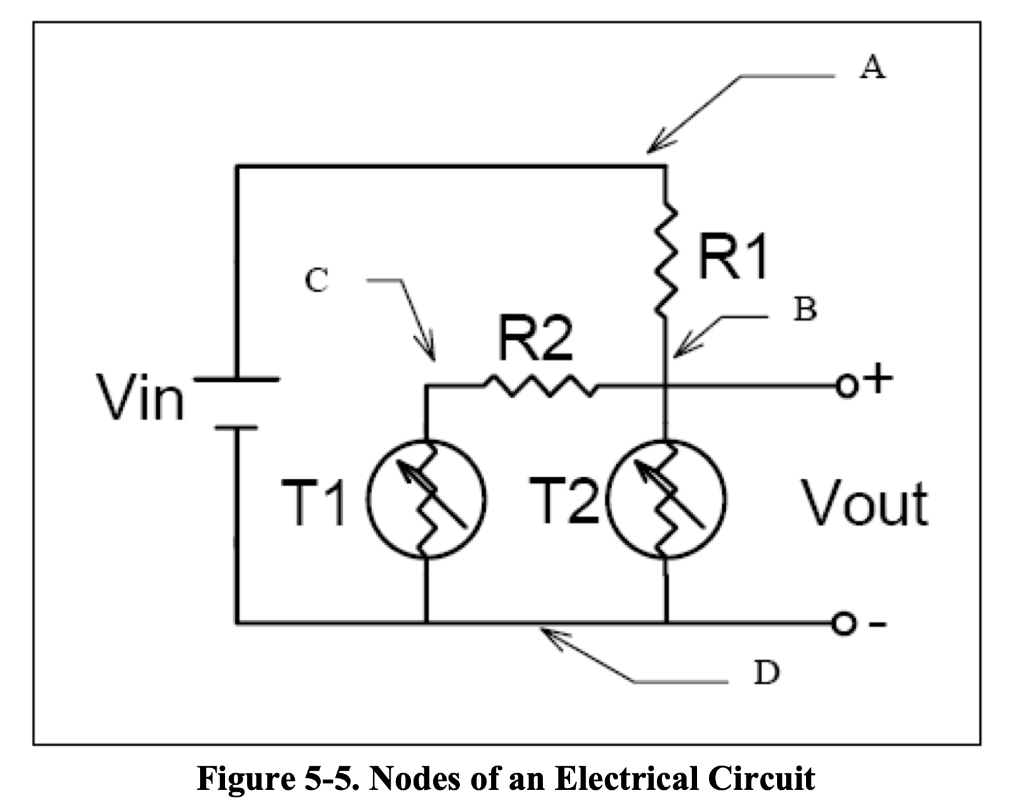 Solved Figure 5-5. Nodes of an Electrical Circuit | Chegg.com